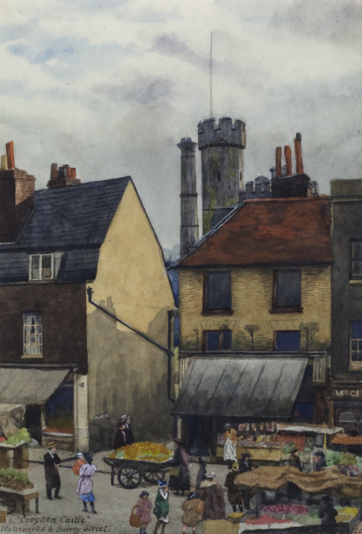 Croydon from the palette of Evacustes Phipson - Culture Croydon
